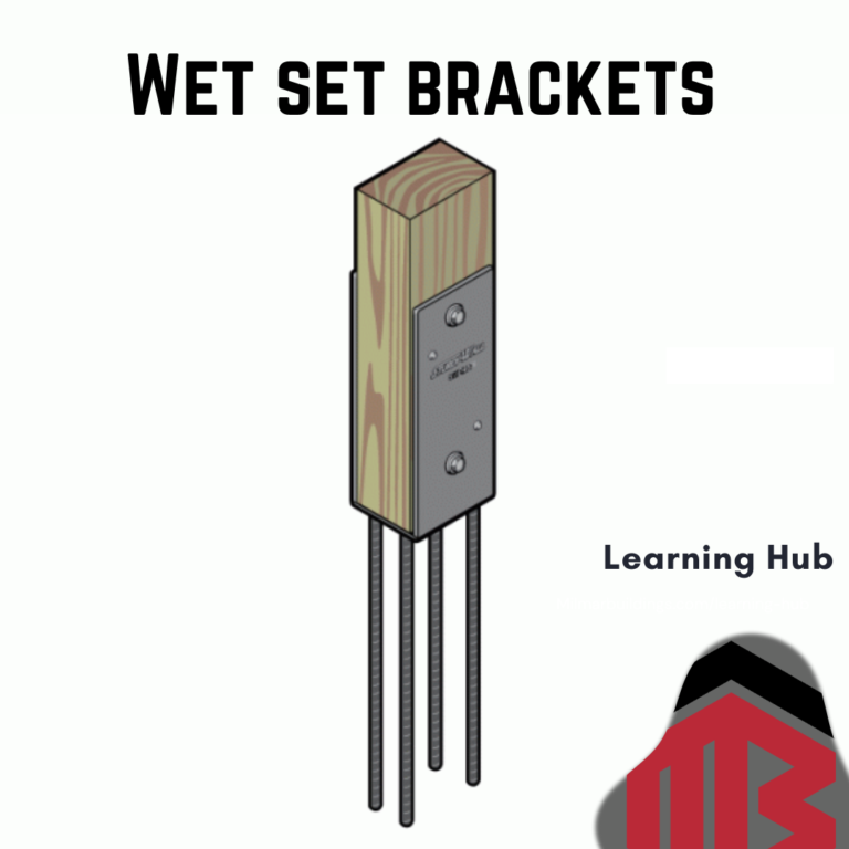A Closer Look at Wet Set Brackets – MilMar Pole Buildings